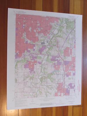 Grandview Missouri 1971 Original Vintage USGS Topo Map | eBay