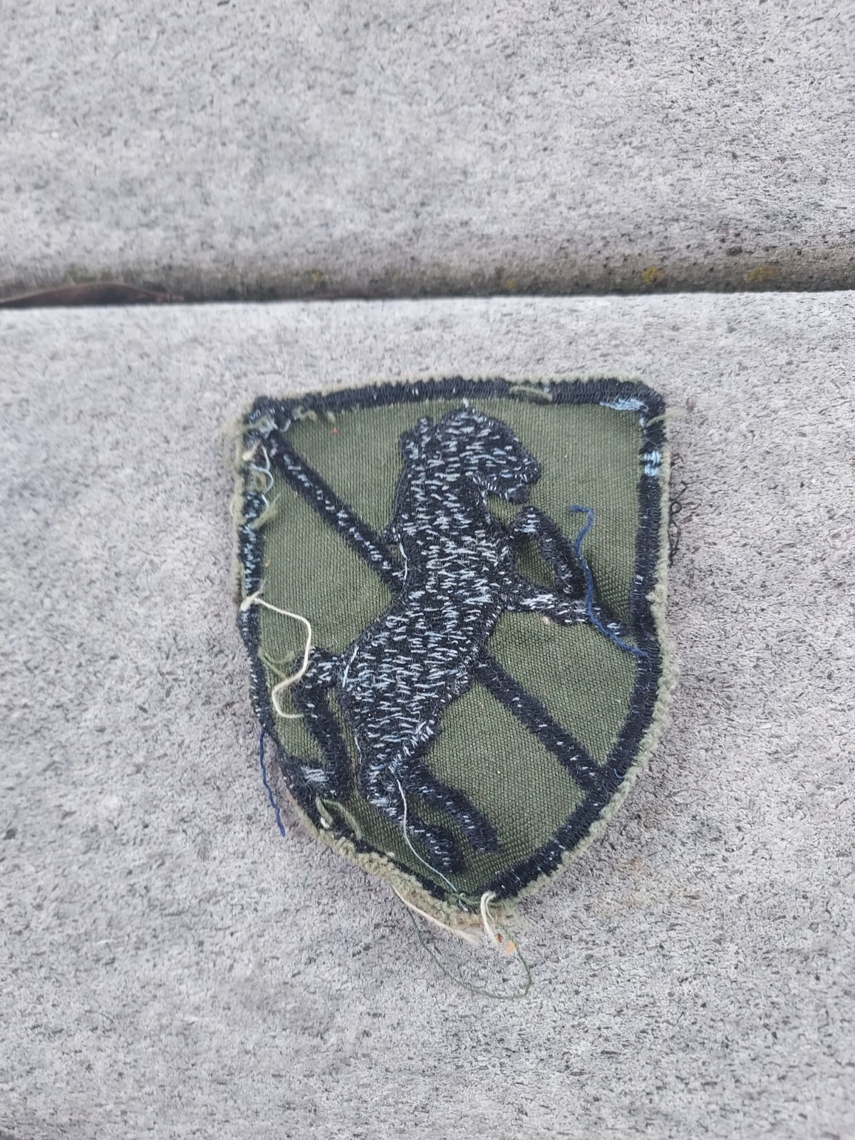 Vietnam War US 11th Armored Cavalry Regiment Patch Subdued 11th ACR ...