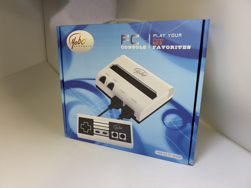 NEW Black & White Yobo Fc Video Game Console to Play NES 8 Bit Nintendo ...