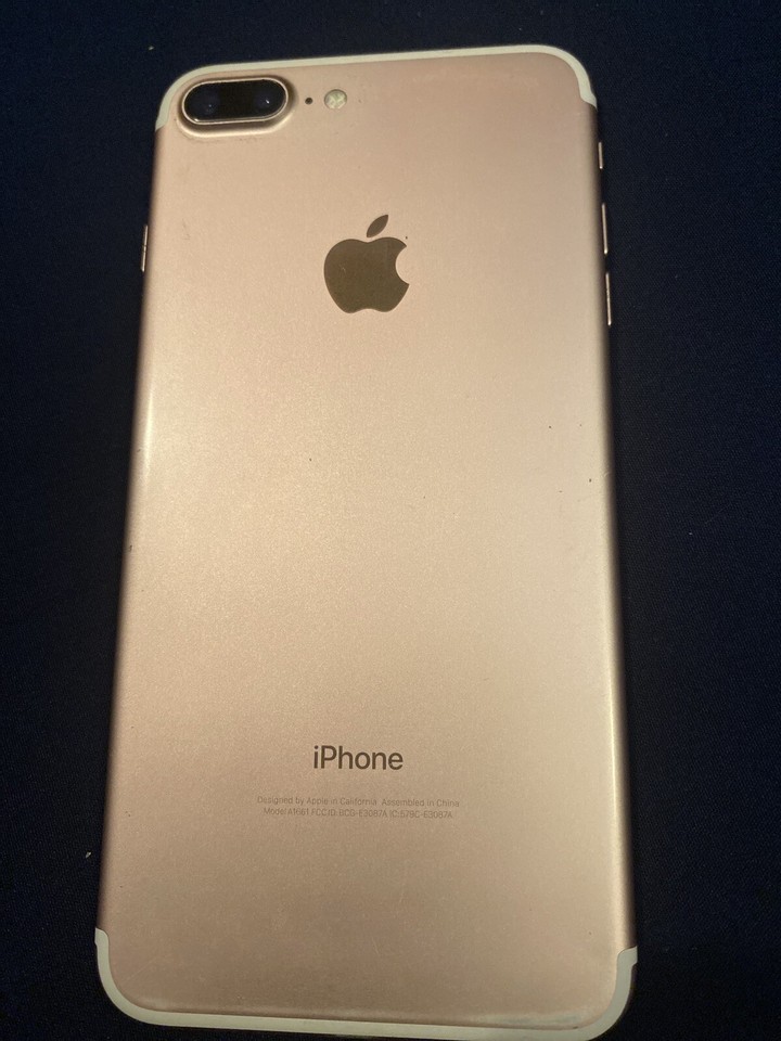 Apple iPhone 7 Plus - 256GB - Rose Gold (Unlocked) A1661 (CDMA + GSM ...