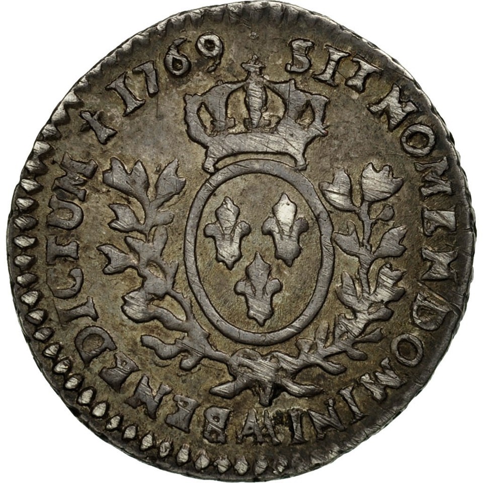 [#652152] Coin, France, Louis XV, 1/20 Écu au bandeau (6 sols), 6 Sols ...