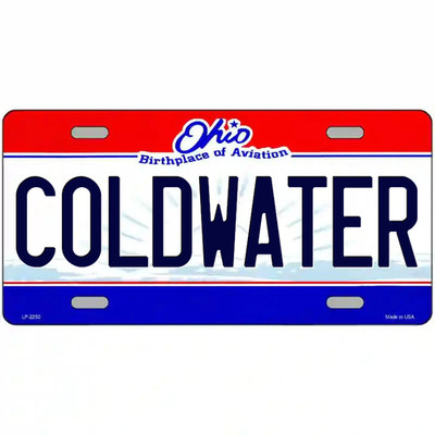 Coldwater Ohio Metal Sign | eBay