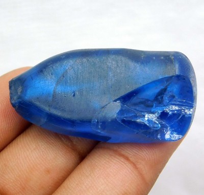 125.70 Ct Natural Rough Indicolite Tourmaline Deep Blue | From ...