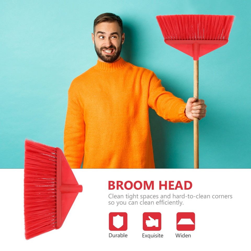 Plastic Sweeper Head Cleaning Broom Head Household Broom Head Home ...