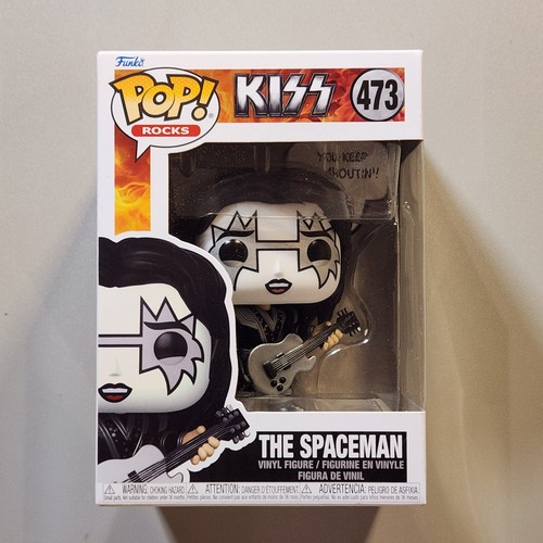 Funko Pop Rocks-Kiss-Te Spaceman Rock and Roll All Night (#473,NEW, Ace ...
