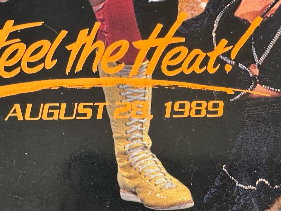 WWF WWE Magazine Program Summer Slam 1989 Hulk Hogan Macho Man Zeus ...