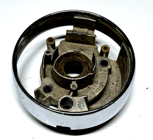 NOS Mercury 1955 Steering Column Flange Chrome Bezel Assembly FDK-3509 ...