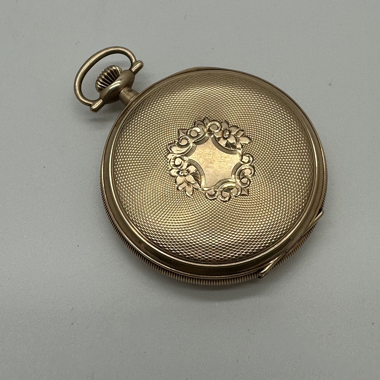 14k GOLD WALTHAM KEYSTONE POCKET WATCH 17 Jewels 19850352 5433790 585 ...