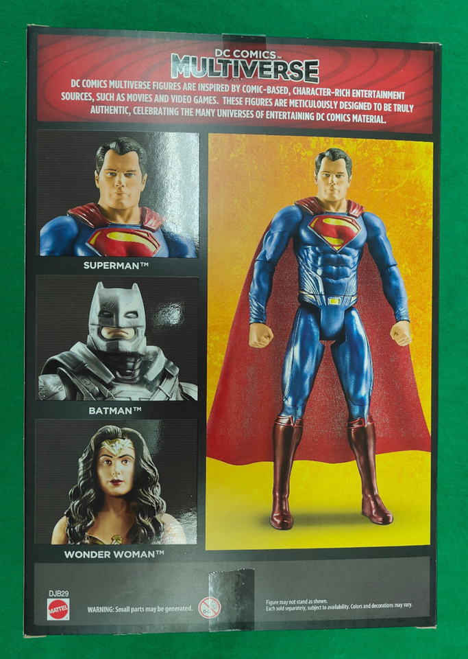 DC Comics Batman v Superman Multiverse 12" SUPERMAN Action Figure 2015 ...