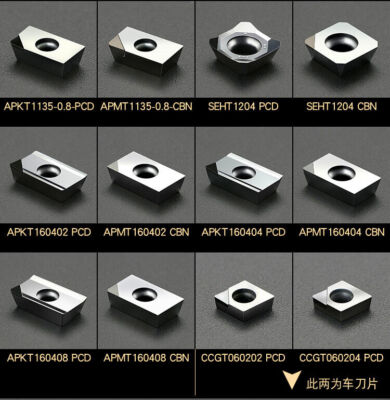 2pc CBN Inserts WNMG CCGT DCGT VCMT VBMT TNMG16 CBN turning inserts for ...