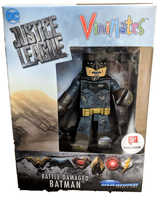 Vinimates Battle Damaged Batman Walgreens Exclusive Figure Justice ...