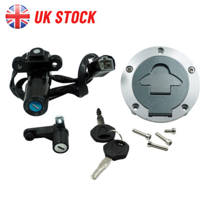 Ignition Key Switch Lock Set For Yamaha YZF R25 R6 R3 RH07 RH12 1WD ...