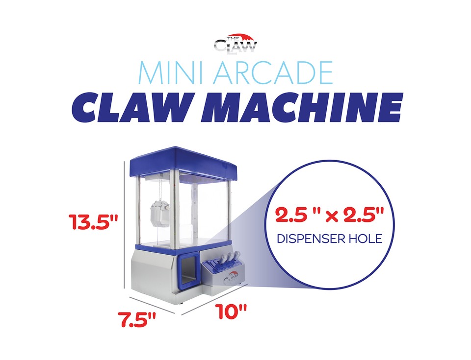 The Claw Toy Grabber Machine With LED Lights | eBay