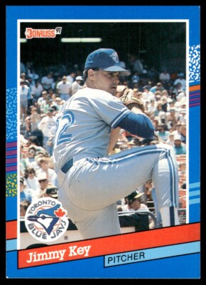 1991 Donruss Baseball Card Jimmy Key Toronto Blue Jays #98 | eBay