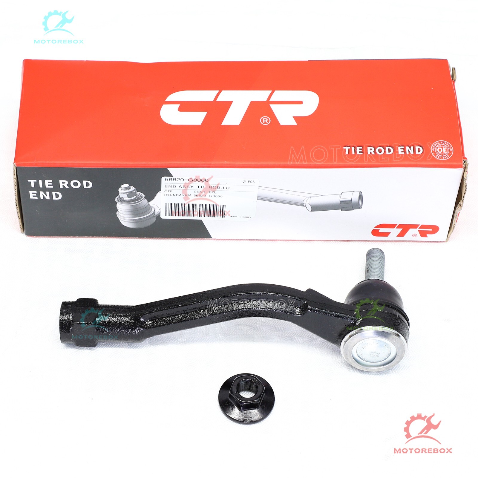 CTR Tie Rod End LEFT for 2018-21 Palisade Sonata Cadenza Optima ⭐ ...