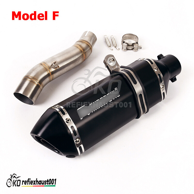 Slip For Honda CBR300 CB300F Modified Mid Connect Pipe Exhaust Tips ...