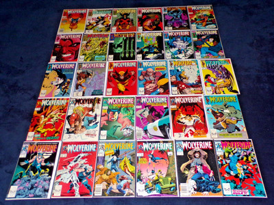 WOLVERINE 1 - 189 LOT 188 MARVEL COMICS 1988 DEADPOOL 10 17 27 88 75 | eBay