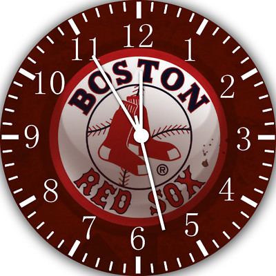 Boston Red Sox Frameless Borderless Wall Clock Nice For Gifts or Decor ...