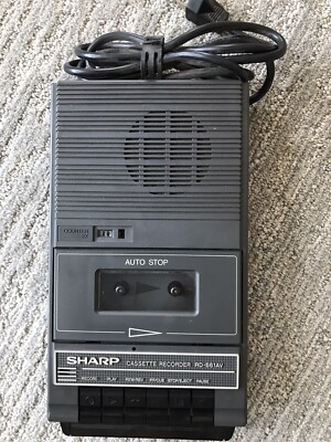 Sharp Cassette Recorder RD-661AV Tested And Working | eBay