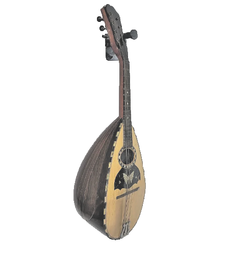 RARE! Vintage 1900's Oscar Schmidt Butterfly & Stars Inlay Bowlback ...