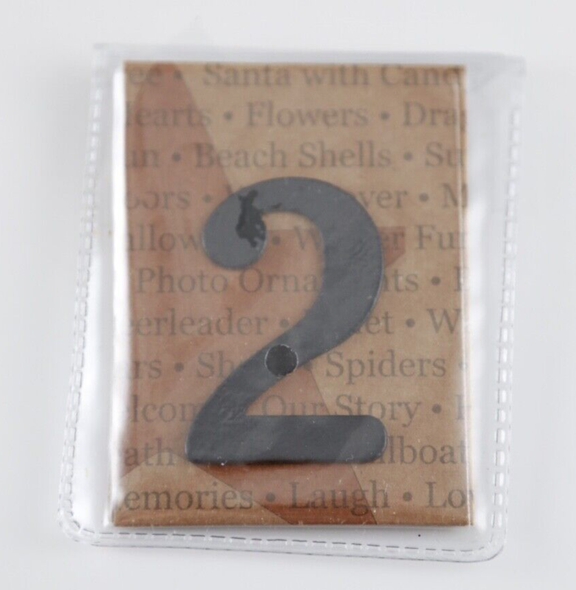 New 2011 Embellish Your Story Demdaco Magnet - Black Number 2 - #10864 ...