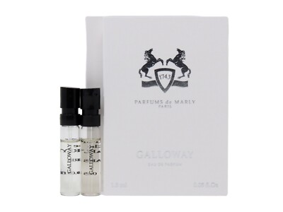 PDM PARFUMS DE MARLY GALLOWAY EDP 1.5ml .05fl oz x 2 COLOGNE PERFUME ...