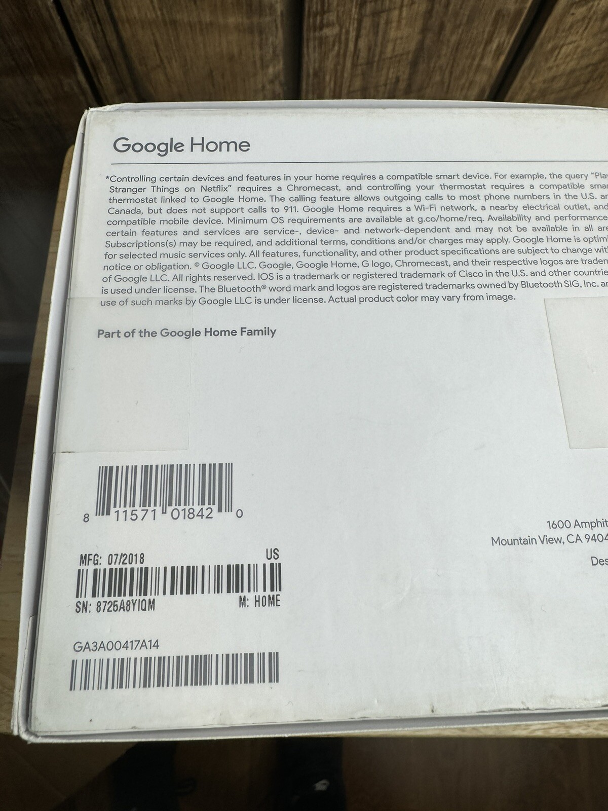Google Home Smart Assistant - White Slate (Canada) for sale online | eBay
