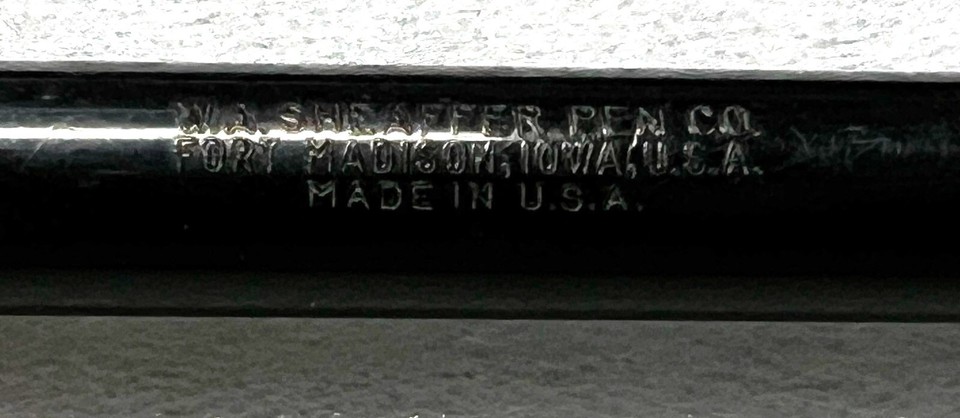 1940's LT Sheffer TM Signature Model Black fountain pen | eBay