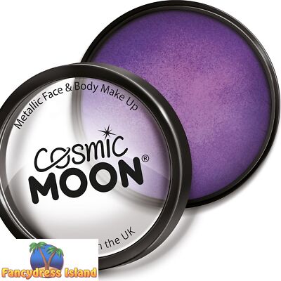 Cosmic Moon Purple Metallic Pro Face Paint Cake Pot Festival Make Up | eBay