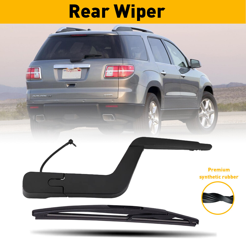 Rear Window Wiper Windshield With Blade Set Arm Fits For 2007-12 GMC ...