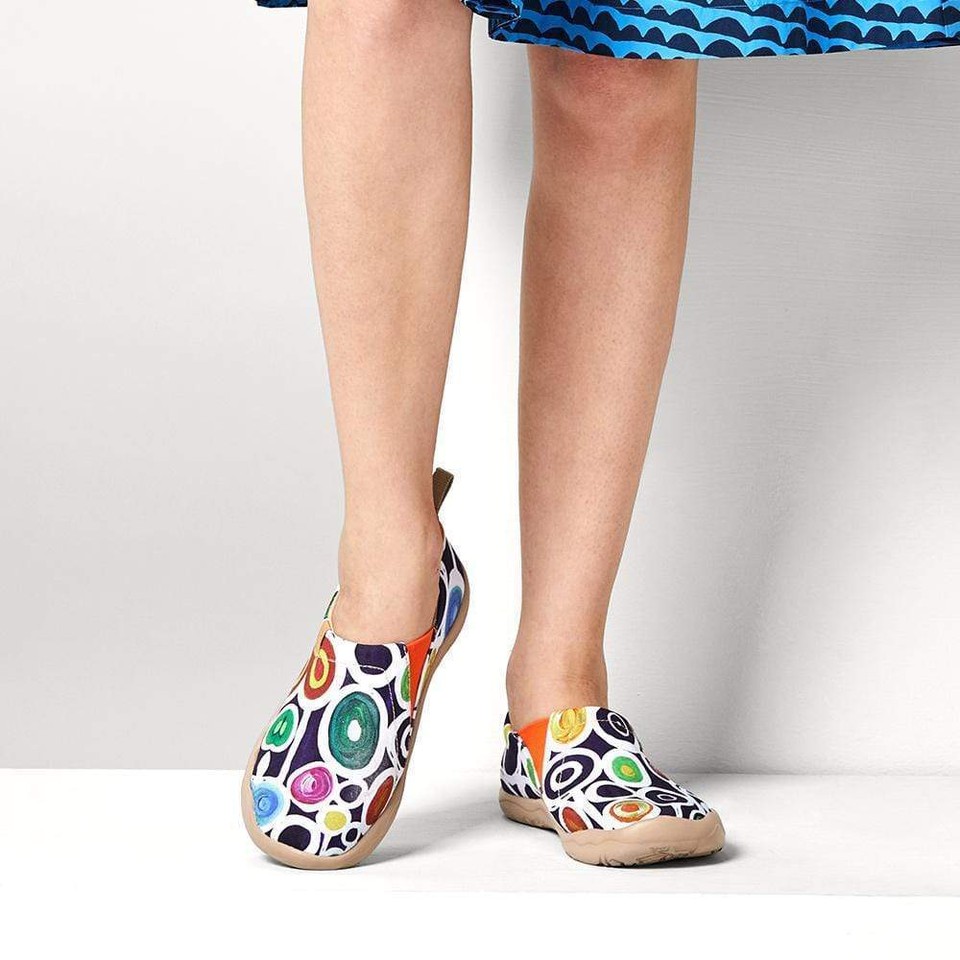 Women Size 5-12 UIN Slip On Shoes Canvas Comfortable Loafers "Oopsie ...
