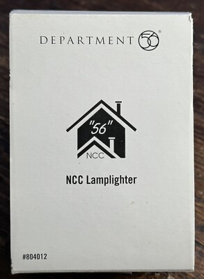 Dept 56 NCC Lamplighter, 804012, NEW | eBay