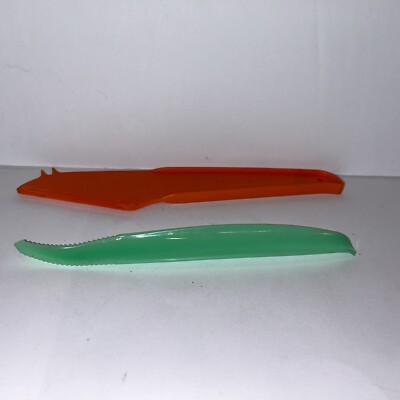Tupperware 885 Grapefruit Lettuce Corer Jadite Green Cheese Knife ...