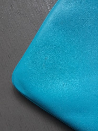 Coach 47989 Tourmaline Turquoise Teal Blue Leather Swingpack Shoulder ...