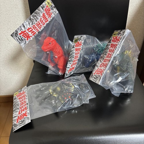 GMK Godzilla & Monster Set 4 Figures, Scale, No Damage | eBay