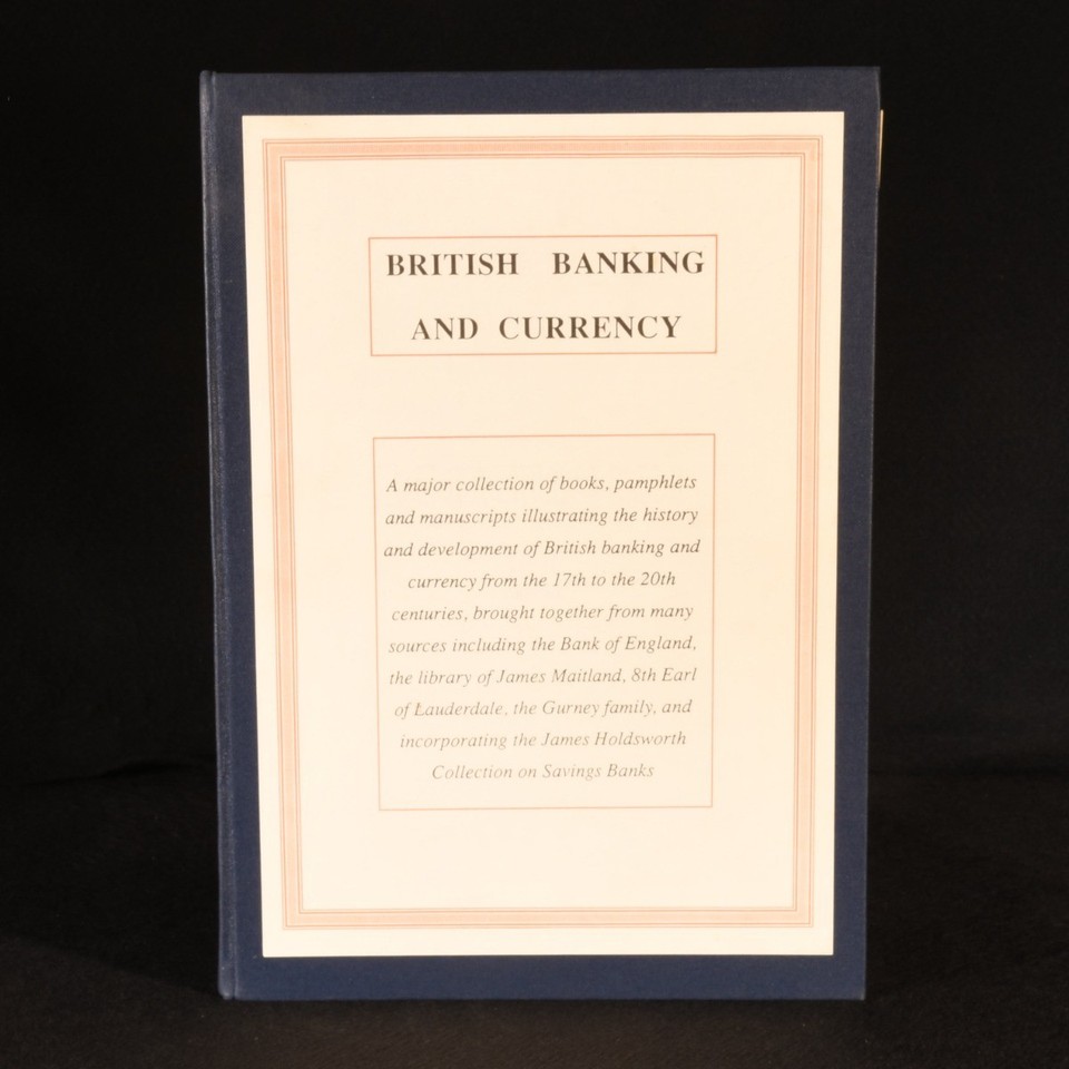1990 British Banking and Currency Sir George Blunden Professor Forrest ...