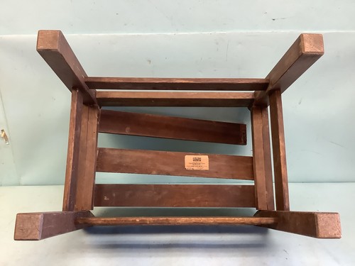 Arts & Crafts “Life Time Furniture” Mission Footstool Frame 20” x 14 ...