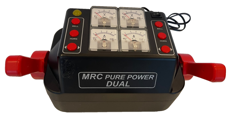 MRC Pure Power Dual Train Transformer 270W 2 Throttle O Gauge AC Model ...