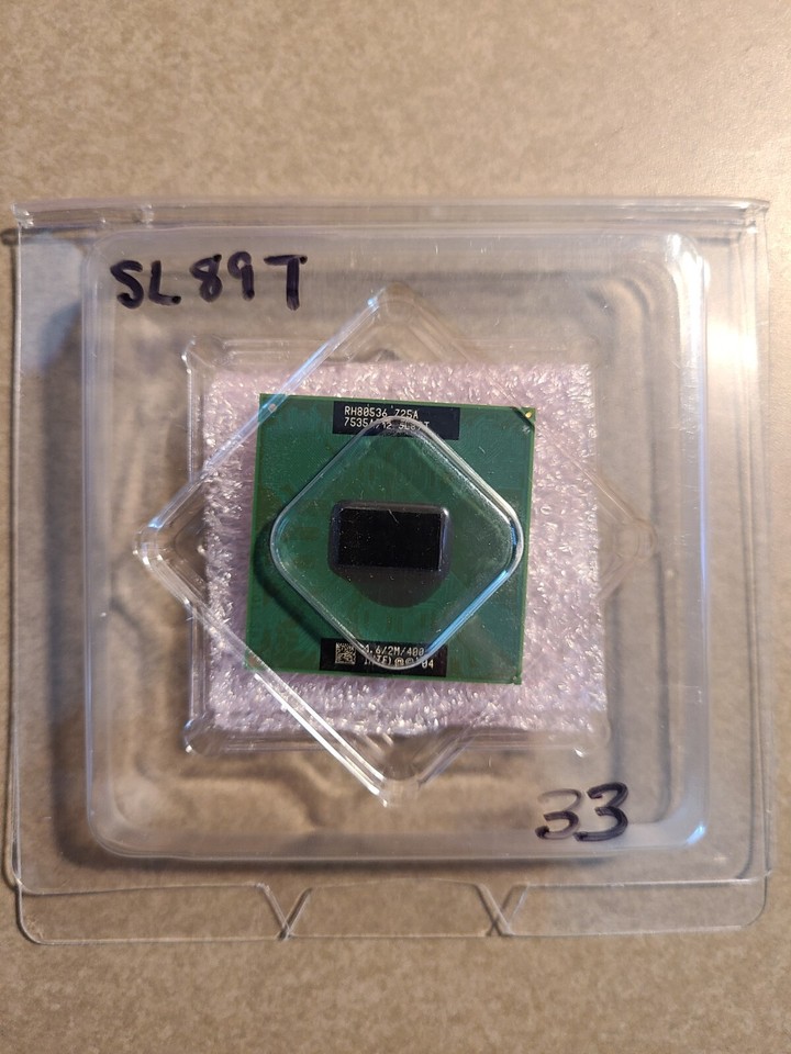 Intel Core Duo T2300 1.66 GHz SL89T (LF80539GF0282M) CPU - Used, Tested ...