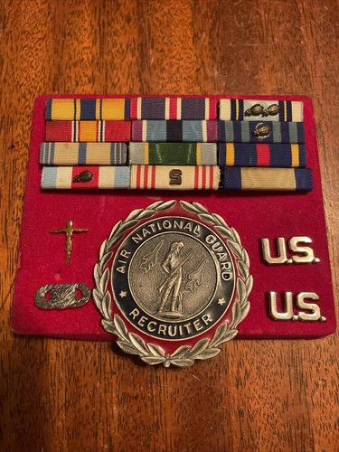 US Air National Guard Recruiter Badge & Pins Lot | eBay