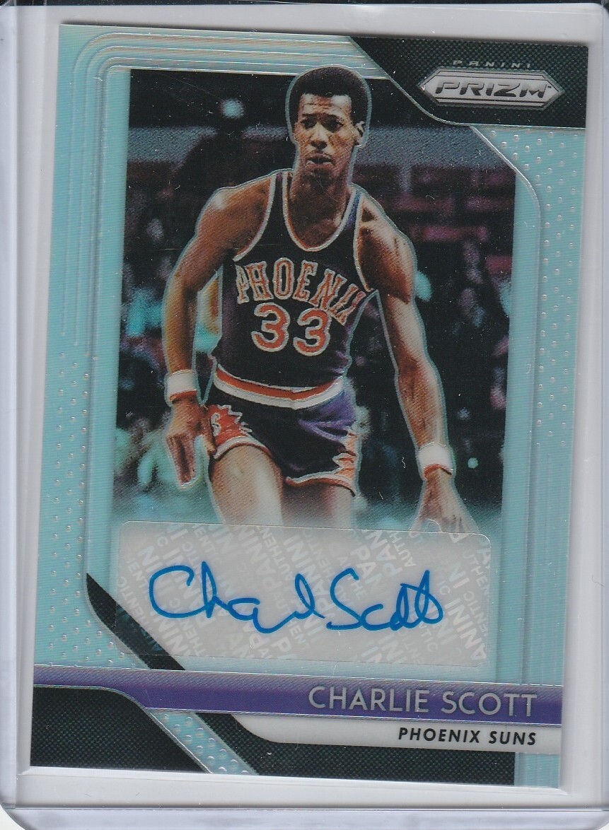 CHARLIE SCOTT 2018 Panini Prizm Silver AUTO PHOENIX SUNS | eBay