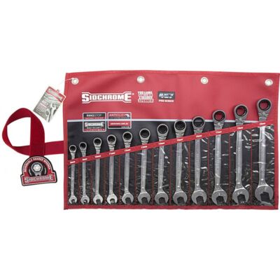 Sidchrome 12 Piece Metric Geared Spanner Set Wallet SIDSCMT22298 | eBay ...