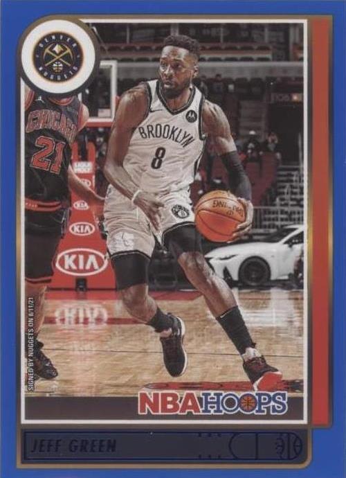 2021-22 Panini NBA Hoops - Jeff Green #117 Blue for sale online | eBay