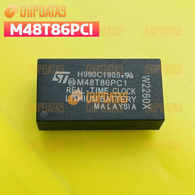1PCS ST M48T86PCI M48T86PC1 DIP-24 5 VOLT PC REAL TIME CLOCK #R11 | eBay