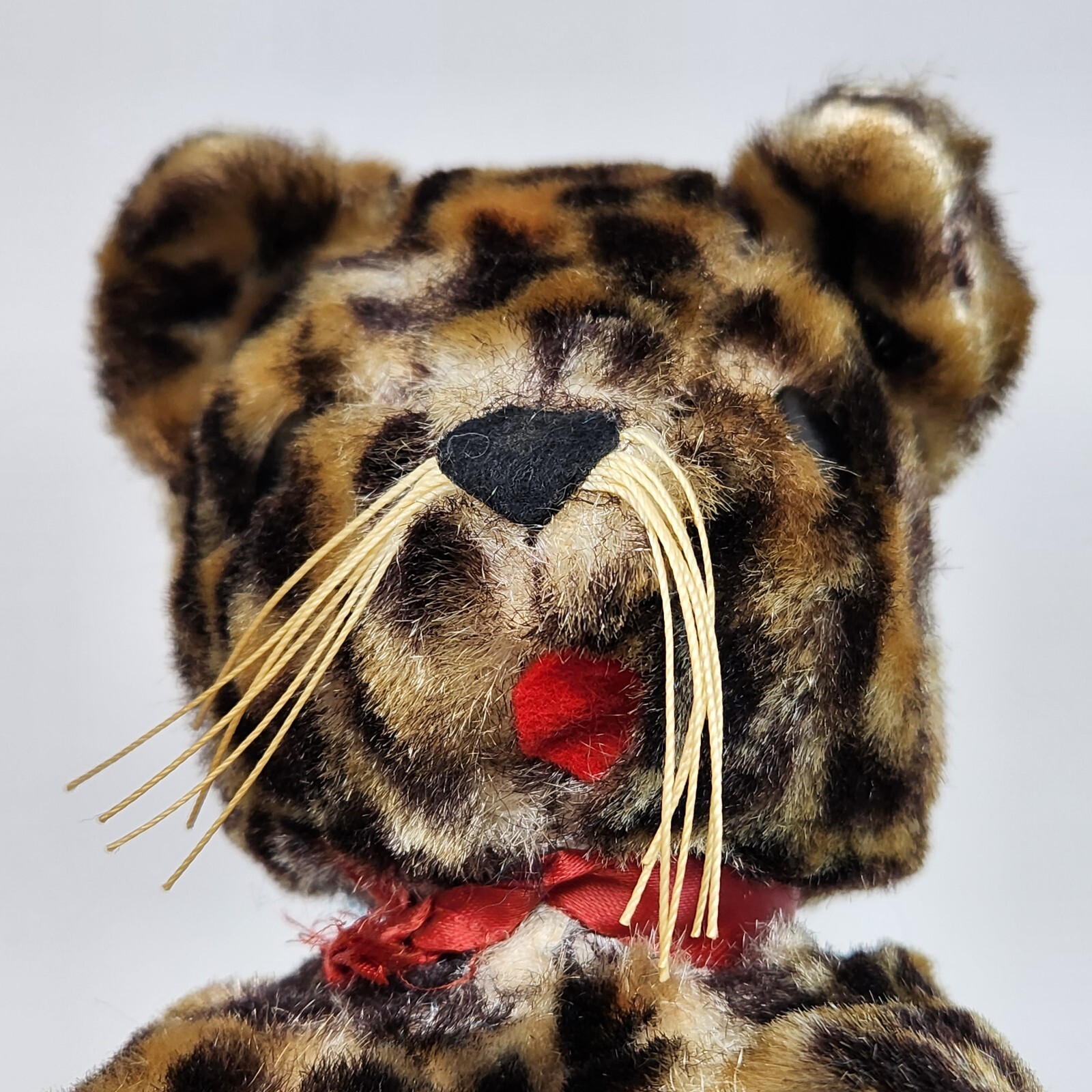 9" VINTAGE GUND SWEDLIN CREATION LEOPARD STUFFED ANIMAL PLUSH ANTIQUE ...