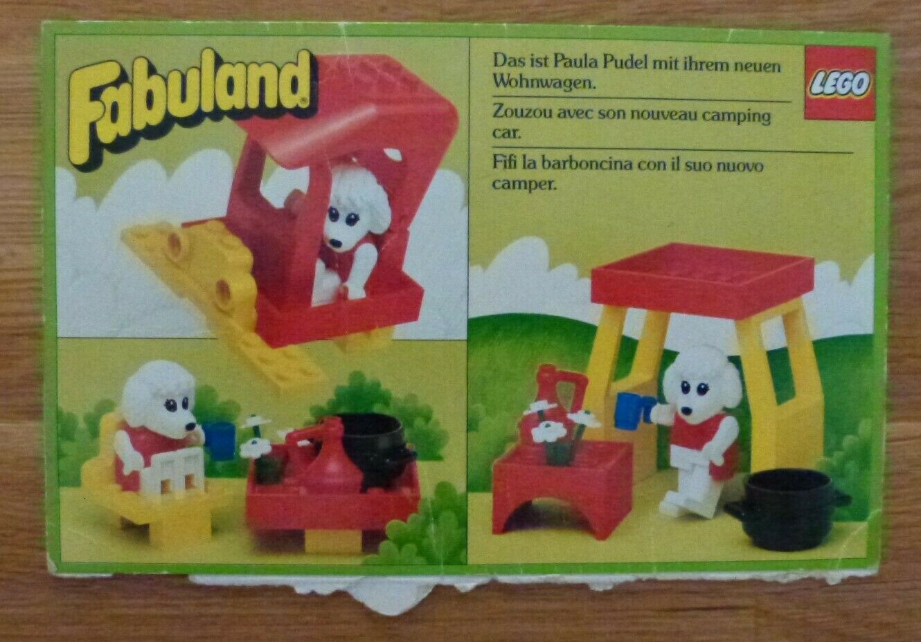 LEGO® | Fabuland | Paula Pudel mit Wohnwagen | 3641 | eBay.de