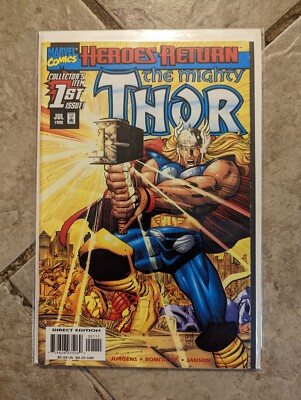 Thor #1 (1998 Series) Marvel Comics 'John Romita Jr. Cover' NM | eBay