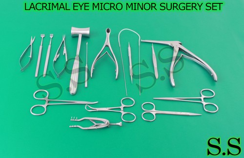 29 Pc O.R Grade Lacrimal Eye Micro Minor Surgery Ophthalmic Set EY-026 ...