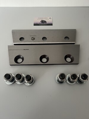Chipper blades to fit Forst TR8/ST8/XR8/PT8 machines + Bolt Pack (BRAND ...