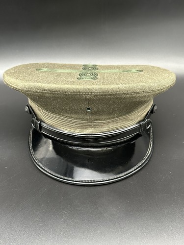 6 7/8" USMC US MARINES CORP ALPHA GREEN OFFICER SERVICE UNIFORM HAT CAP ...